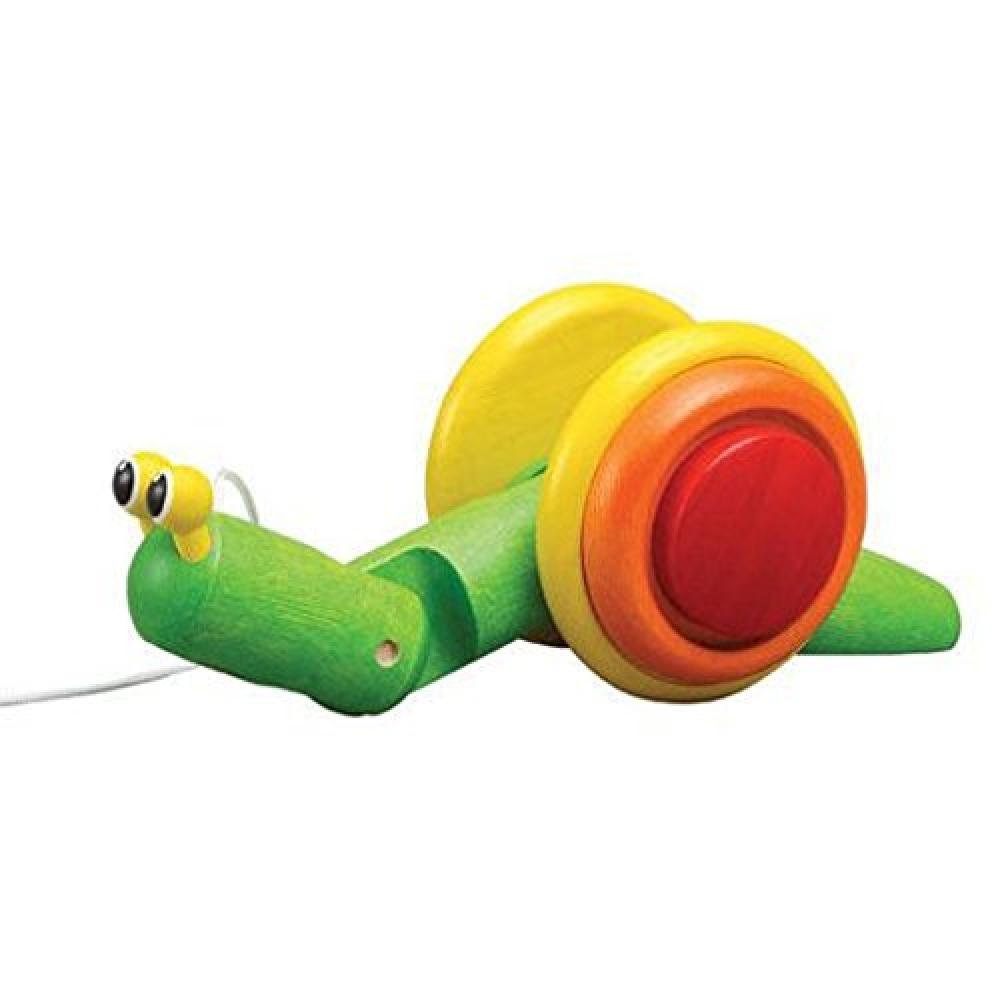 Plan Toys Pull Along Wooden Snail - Buy Toys from the Adventure Toys ...